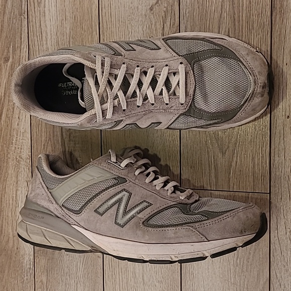 New Balance | Shoes | New Balance 99 V5 Grey White Castlerock M990gl5 3 ...